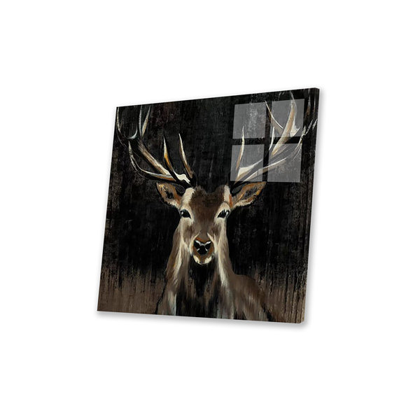 Millwood Pines Young Buck by - Unframed Painting | Wayfair Millwood Pines Young Buck by - Unframed Painting | Wayfair